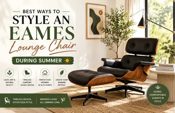 Best Ways to Style an Eames Lounge Chair During Summer